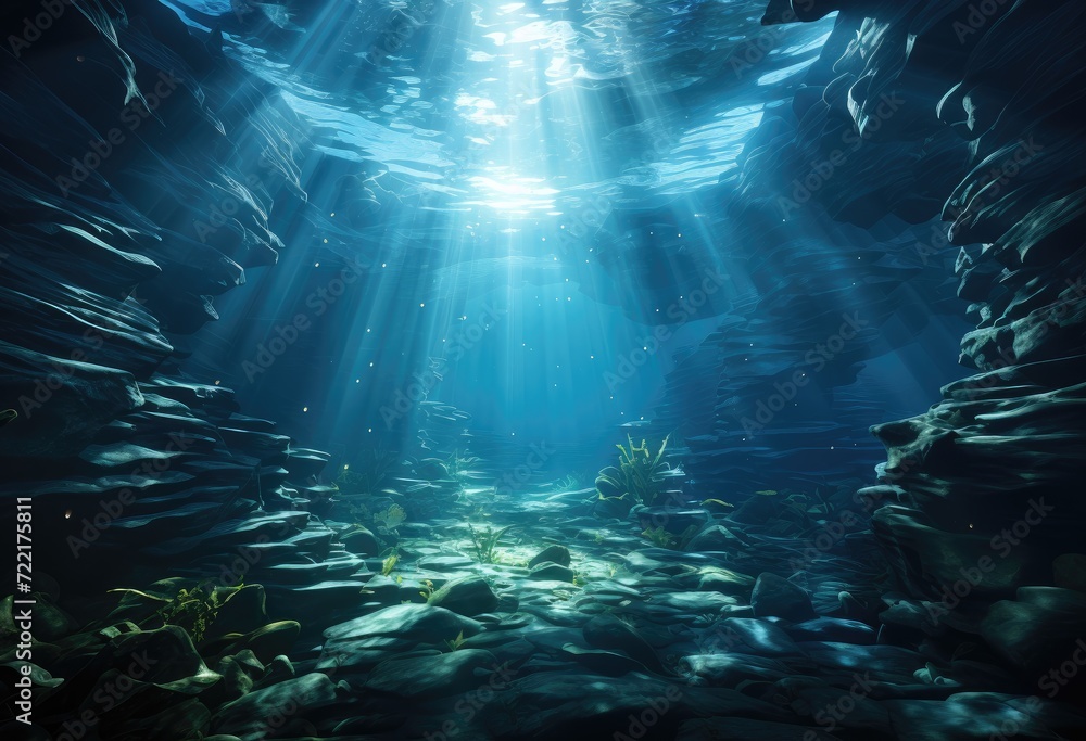 A mesmerizing glimpse into the hidden beauty of the underwater world ...