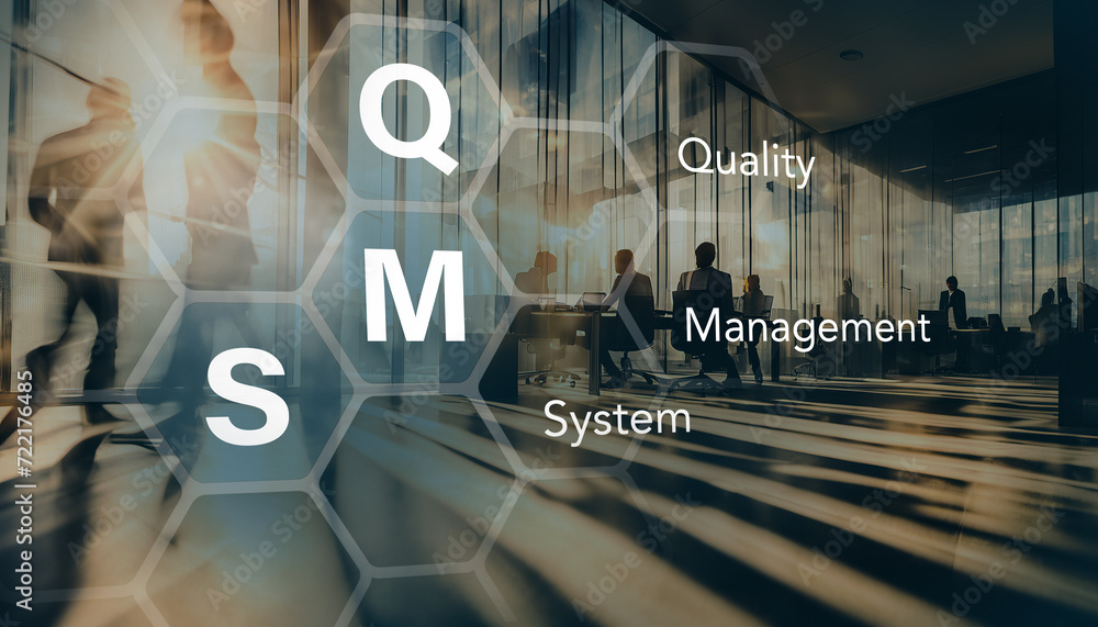 Quality management system concept. Business processes for customer ...