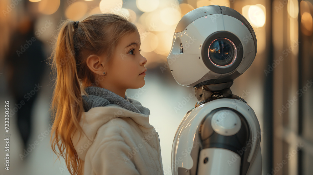 Kid and robot communication, integration of robots into social life in ...