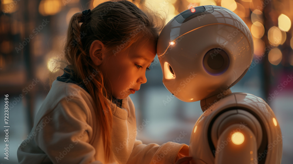 Kid and robot communication, integration of robots into social life in ...