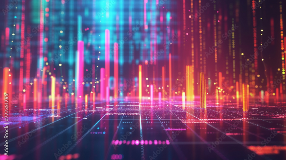 A scatter plot showing real estate price versus property size, data ...