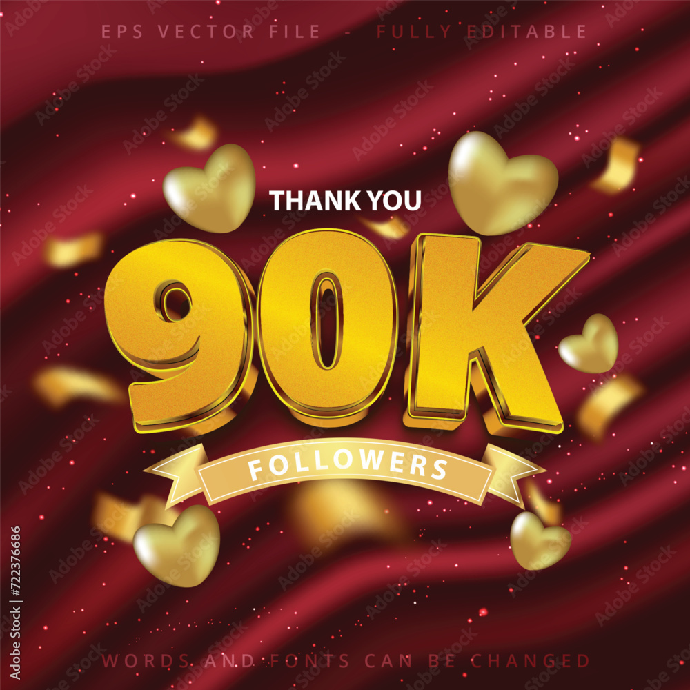 Thank you 90k followers, peoples online social group, social media ...