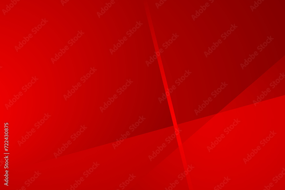 Abstract Geometric modern with Red color background for template ...