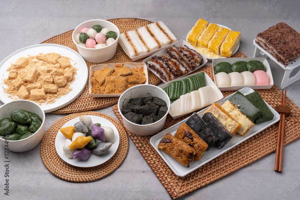 Korean food, traditional food, rice cake, Korean rice cake, cake, sweet ...