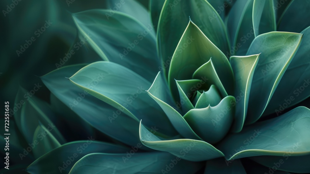 Cactus plant Agave attenuata soft details texture. Natural abstract ...
