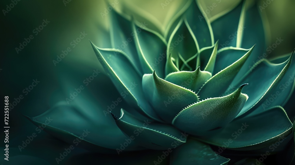 Cactus plant Agave attenuata soft details texture. Natural abstract ...