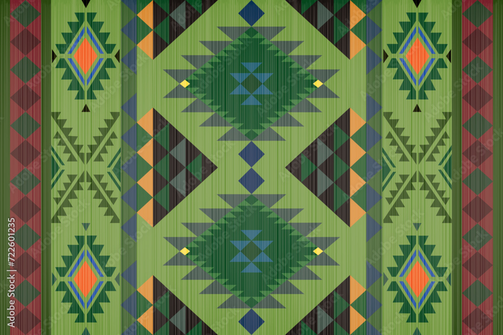 Southwestern Style - The geometric southwestern Aztec pattern makes a ...