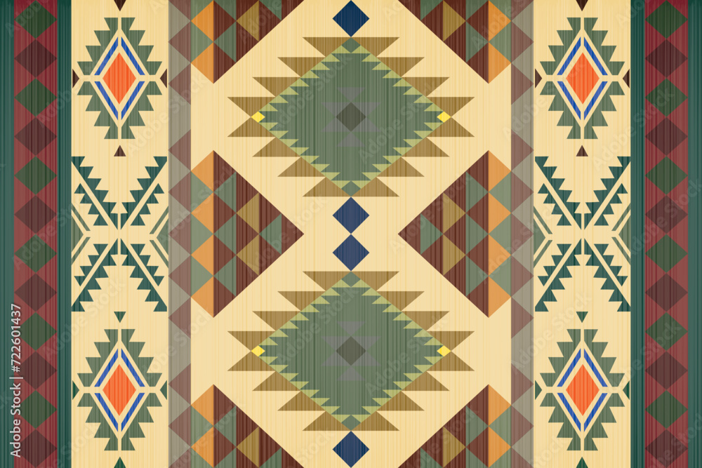 Southwestern Style - The geometric southwestern Aztec pattern makes a ...