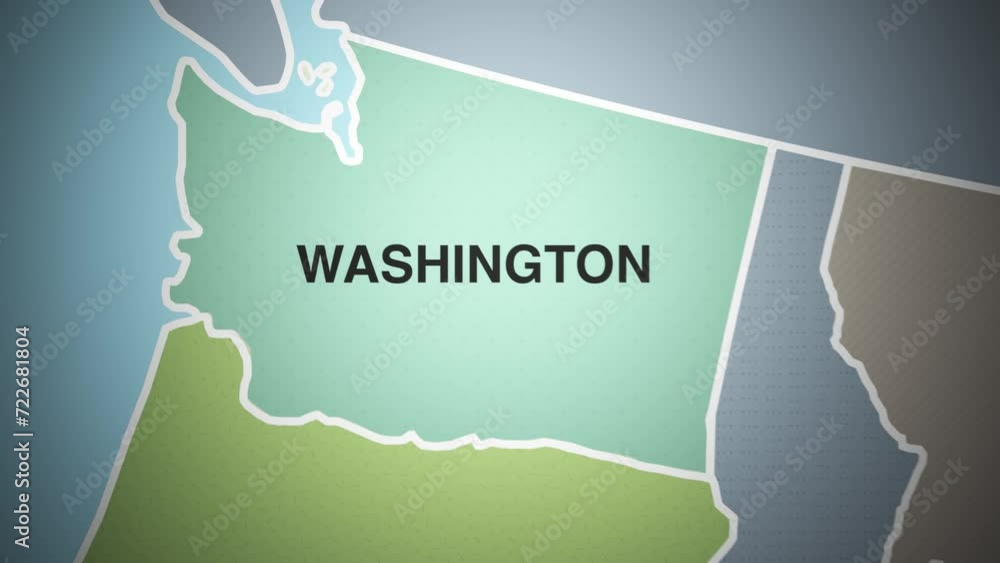 Vídeo do Stock: Washington, known for its lush forests, picturesque ...
