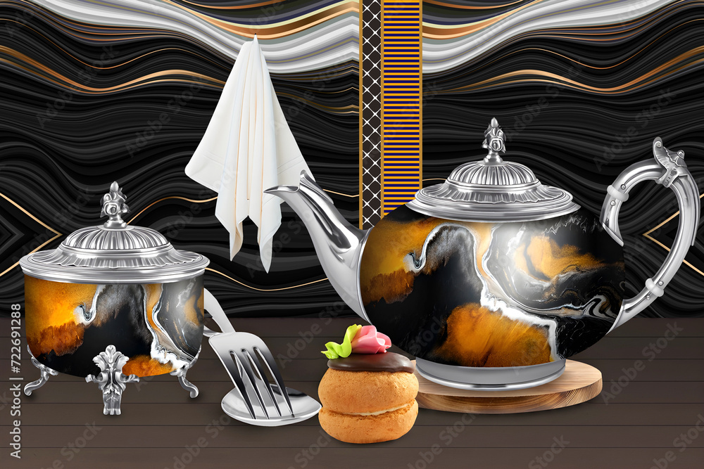 Digital wall Tile , ceramic wall decor tile , Multicolour Digital Wall ...