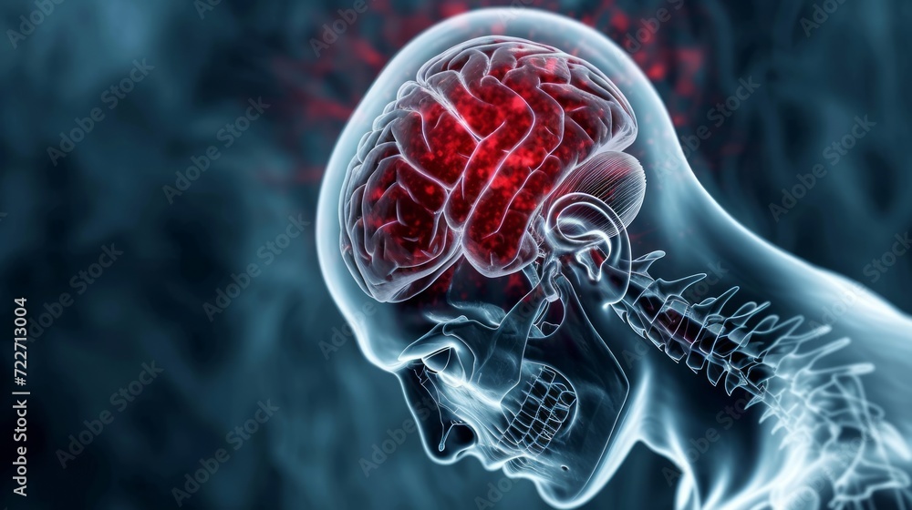 A stroke or a brain attack. occurs when something blocks blood supply ...