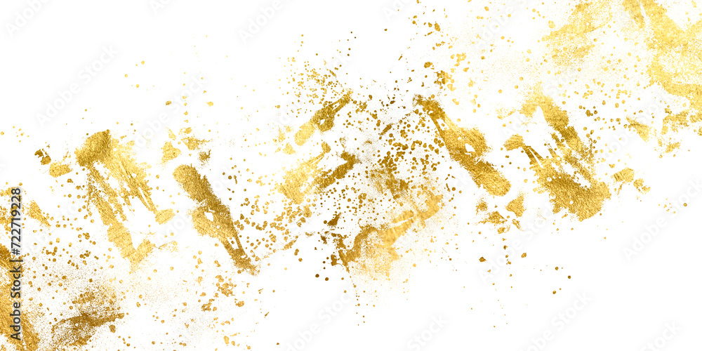 Gold sparkle ,splatter border,Gold Foil Frame Gold brush stroke, gold ...