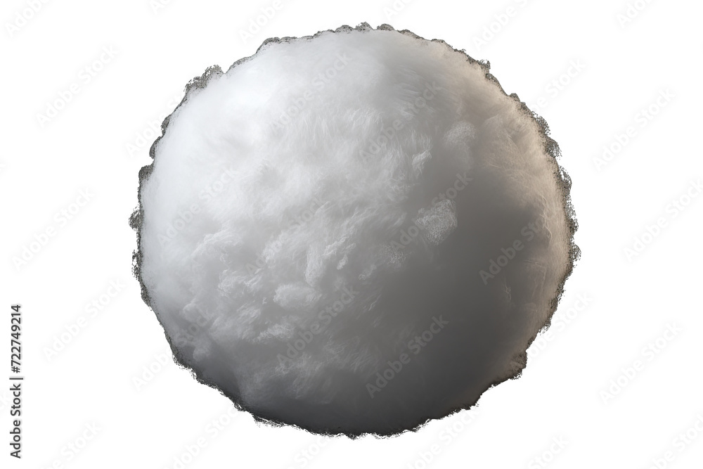 Snowball PNG: A realistic vector illustration of a frozen snowball ...