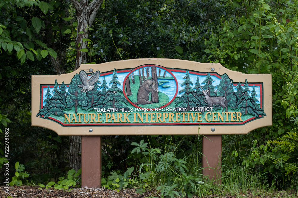 Beaverton, OR, USA - June 5, 2022: The Tualatin Hills Park and ...