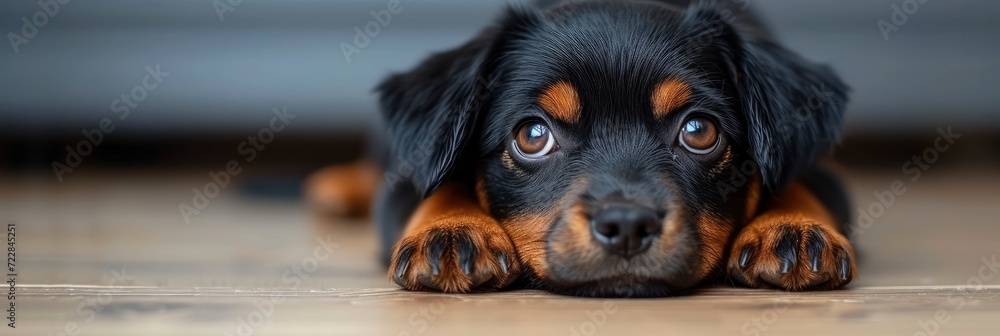 Banner Hungry Funny Puppy Dogs Eating, Desktop Wallpaper Backgrounds ...