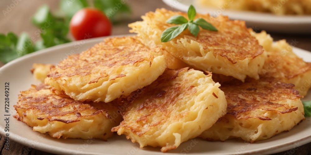 Fresh Hash brown photo, food concept Stock Photo | Adobe Stock