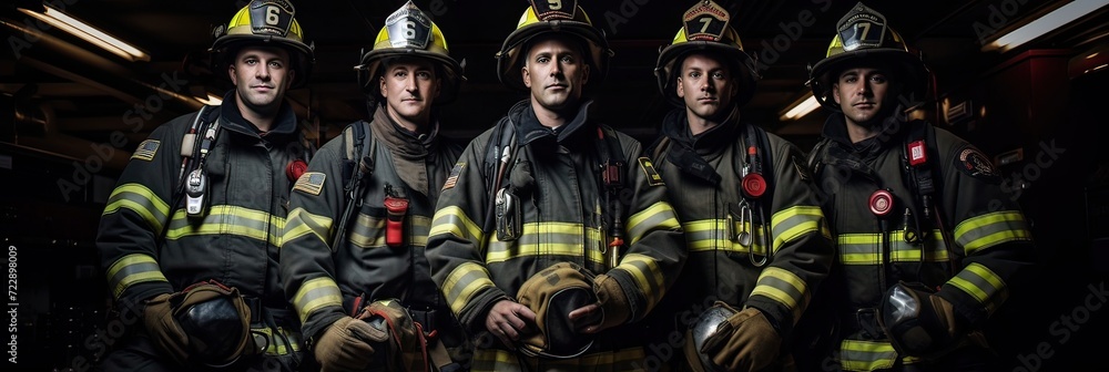 Firefighting uniforms, protective turnout gear, emergency readiness ...