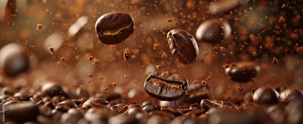 Captivating High-Resolution Image of Fresh Roasted Coffee Beans ...