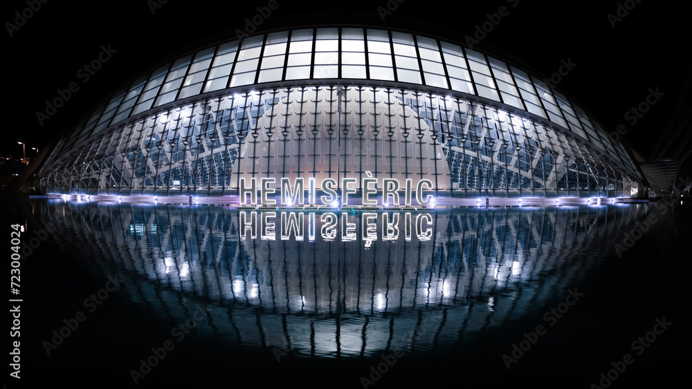 City of Arts And Sciences, Valencia, Spain - April 13 2023 : The ...
