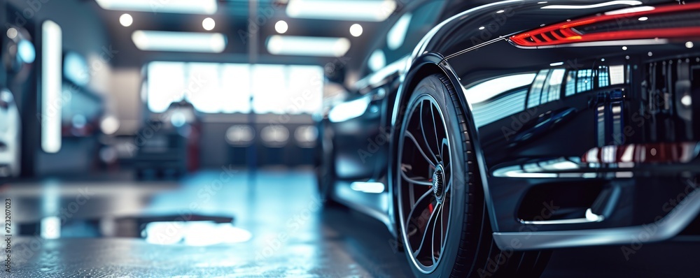 Capturing the sleek design and advanced technology of a luxury concept ...