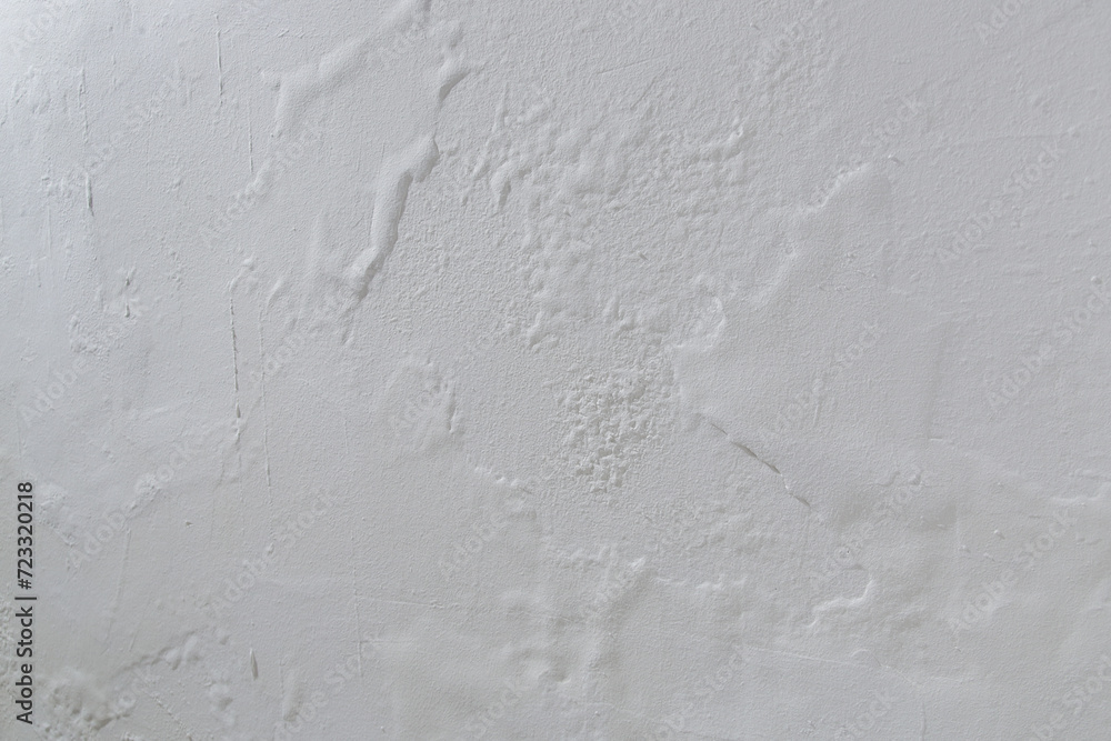 Saltpeter on the wall, Closeup of wall stained with water infiltration ...