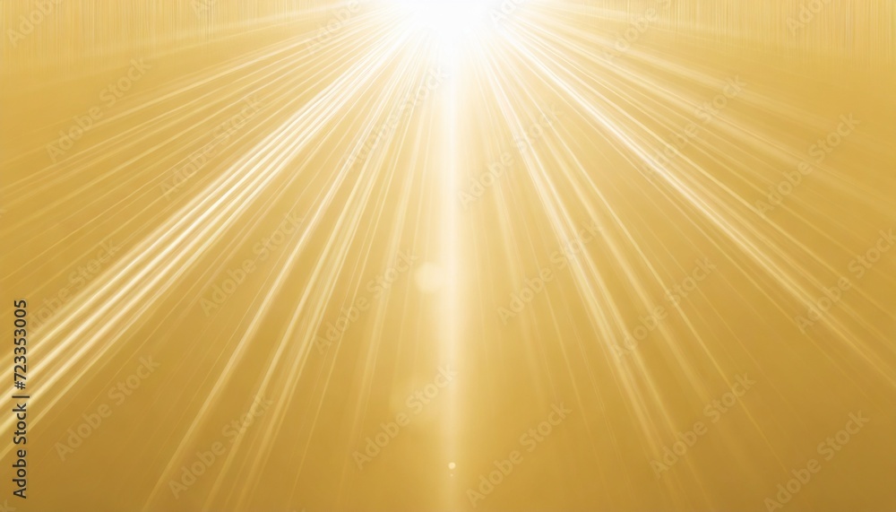natural light lens flare on gold background sun ray effect Stock Photo ...