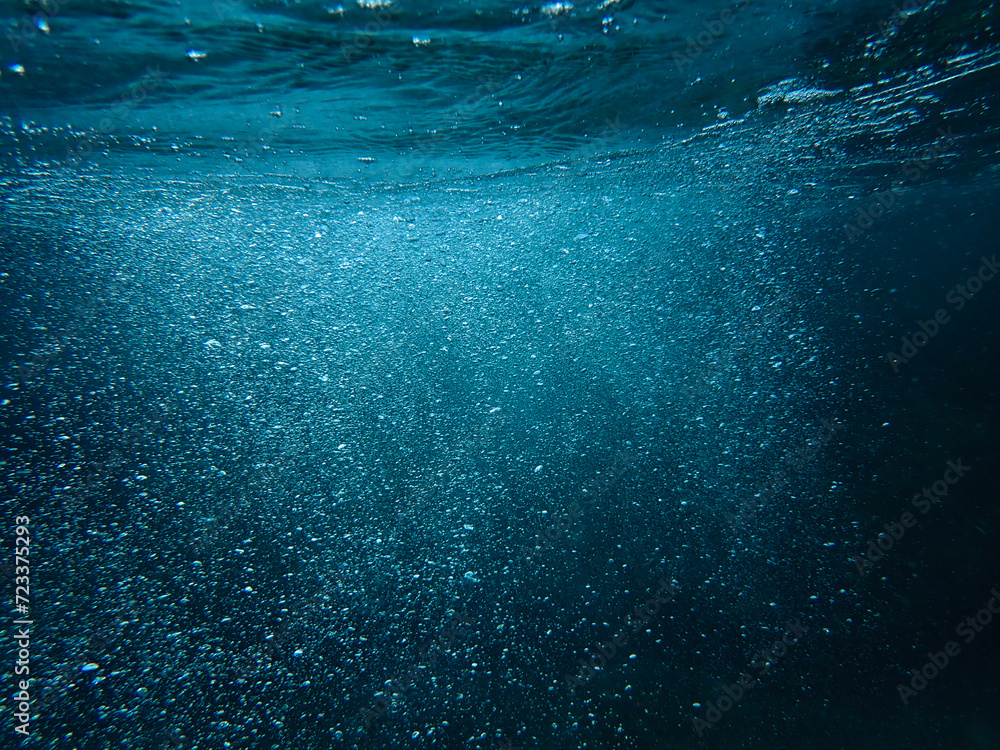 bubbles, bubbles undersea, undersea, green water, underwater, crystal ...