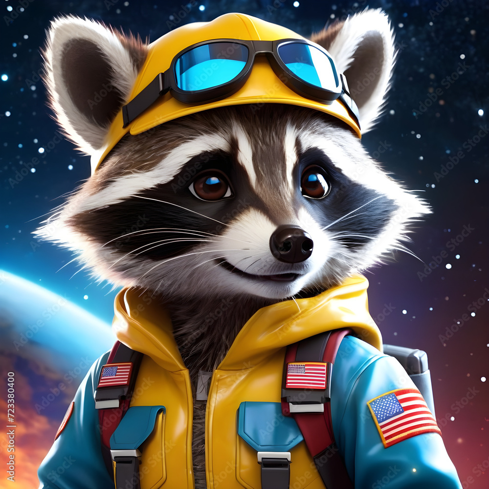 Imagine stumbling upon the most adorable and fluffy baby raccoon you've ...