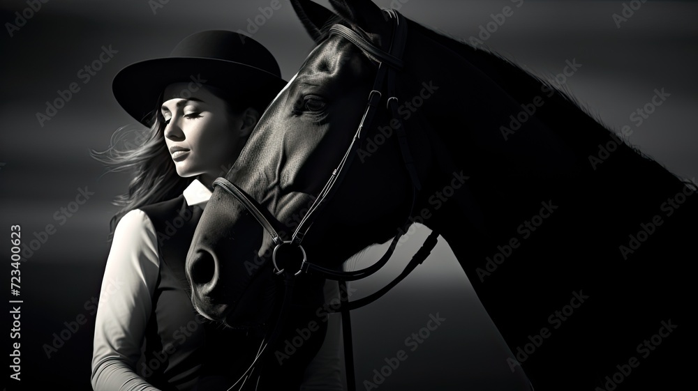 the equestrian lifestyle with a captivating photograph showcasing the ...