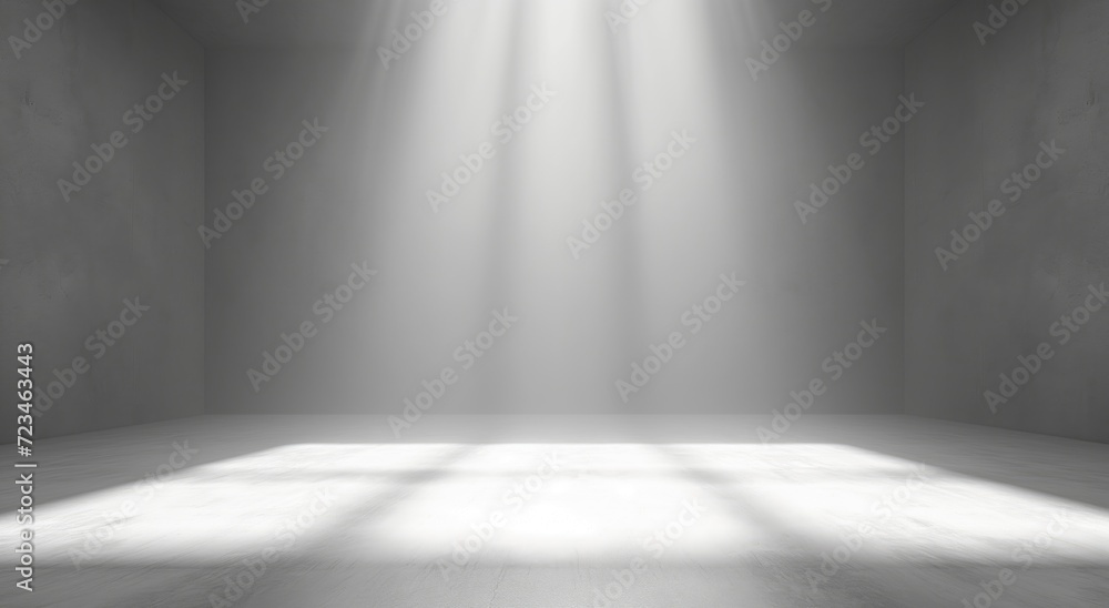 high quality backdrop and spotlight, in the style of light white and ...