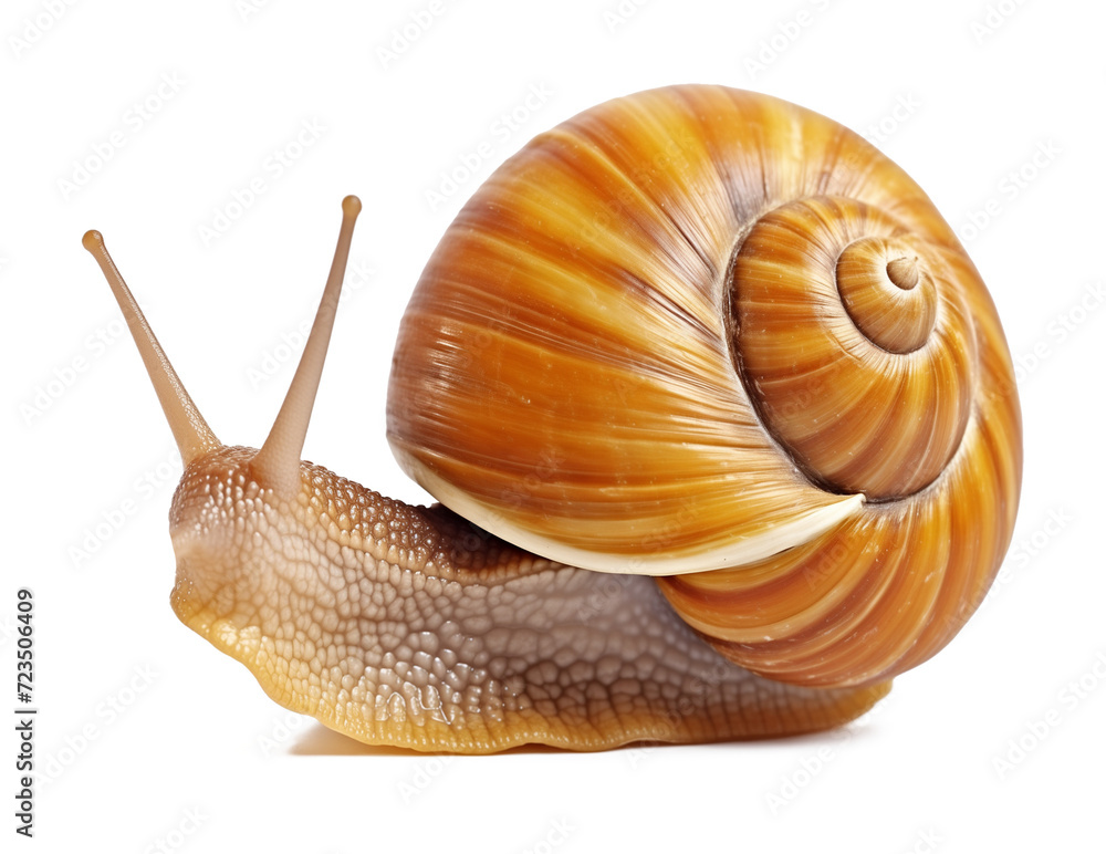 Snail Isolated on Transparent Background Stock Photo | Adobe Stock