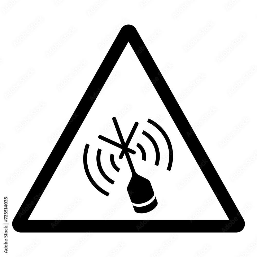 Emergency Position Indicating Radiobeacon Symbol Sign, Vector ...
