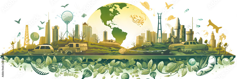 Ecological Footprint: Visual Representation of Humanity's Impact on the ...