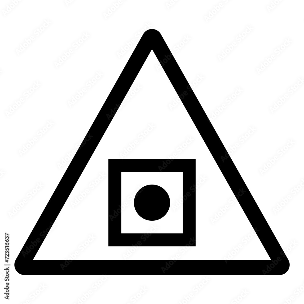 Shipboard General Alarm Symbol Sign, Vector Illustration, Isolate On ...