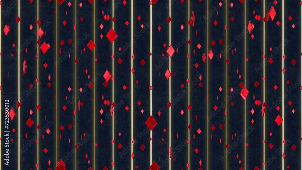 Diamonds loop tile Background Falling. This Texture of the Diamonds ...