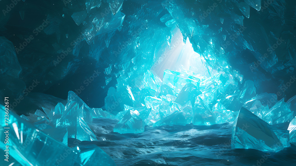 Step into a mesmerizing world of ice and enchantment with this stunning ...