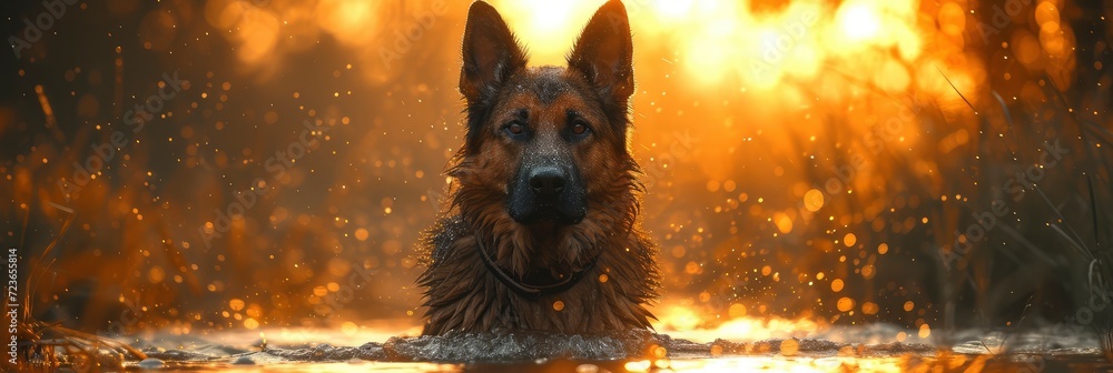 K9 Dog Police On Duty, Desktop Wallpaper Backgrounds, Background HD For ...