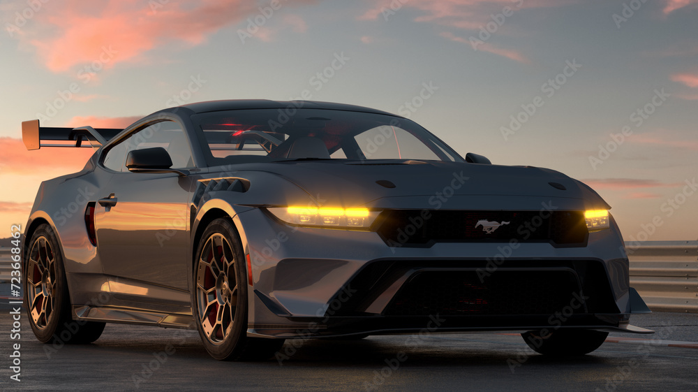 Ford Mustang GTD 2025-Street-legal, track-ready supercar Stock-Foto ...