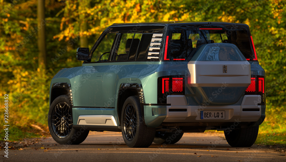 Foto de The BYD Yangwang U8 ultra-luxury SUV is the most expensive mass ...