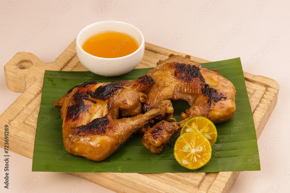 Chicken Inasal is a Filipino Style BBQ Chicken from the Western Visayas ...