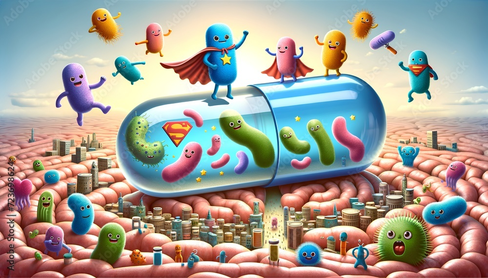 Beneficial probiotics bacteria characters promoting gut health ...