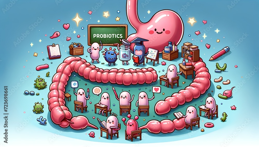 Beneficial probiotics bacteria characters promoting gut health ...