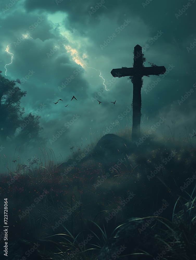 Jesus Christ crucified, background poster, wallpaper, religion ...