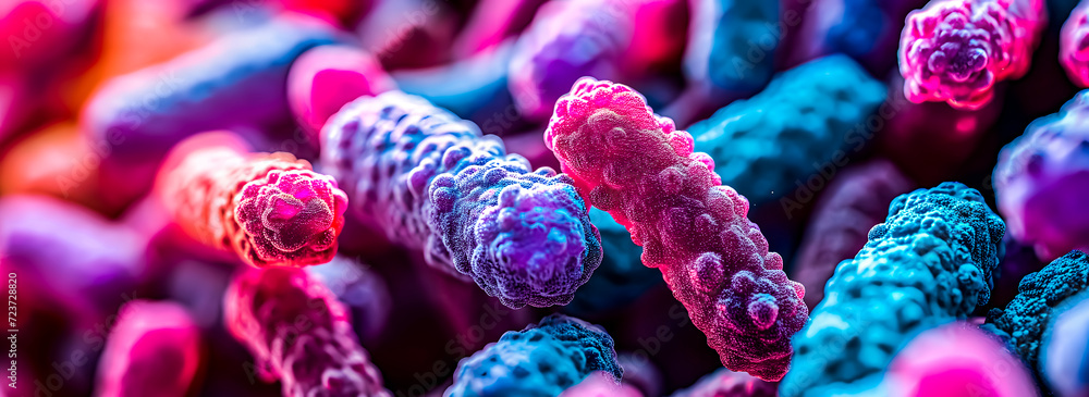 Beneficial microbiota for our body. Bacteria Stock Illustration | Adobe ...