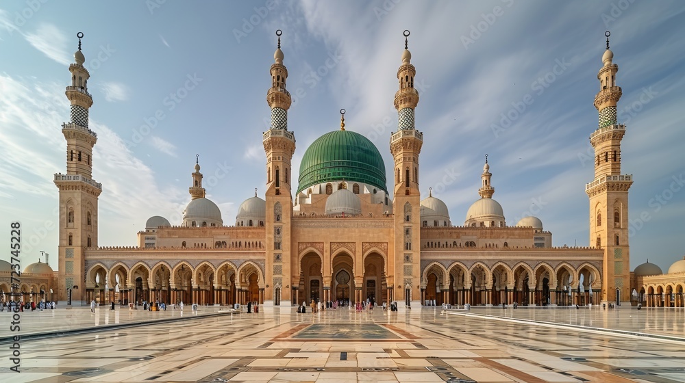 Green Mosque: A Glimpse of Islamic Architecture in the Middle East ...