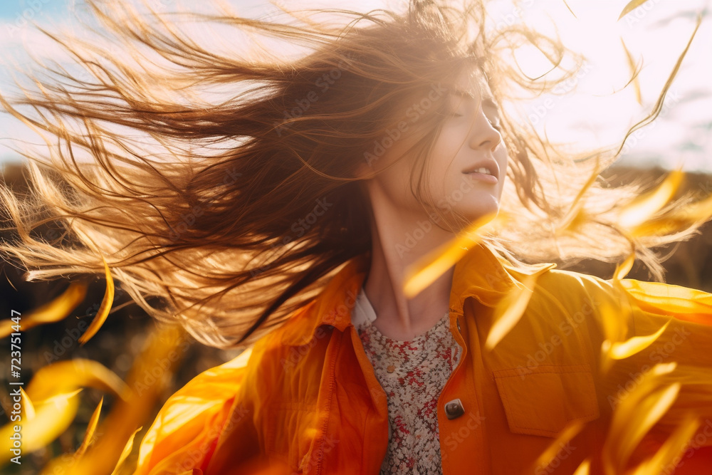 realistics mesmerizing dance of swirling winds, transforming landscape ...