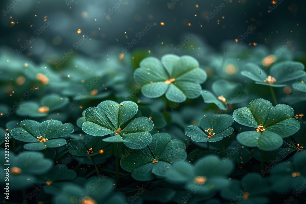 Shamrock Season: A Glowing Tribute to the Emerald Isle's Iconic Symbol ...