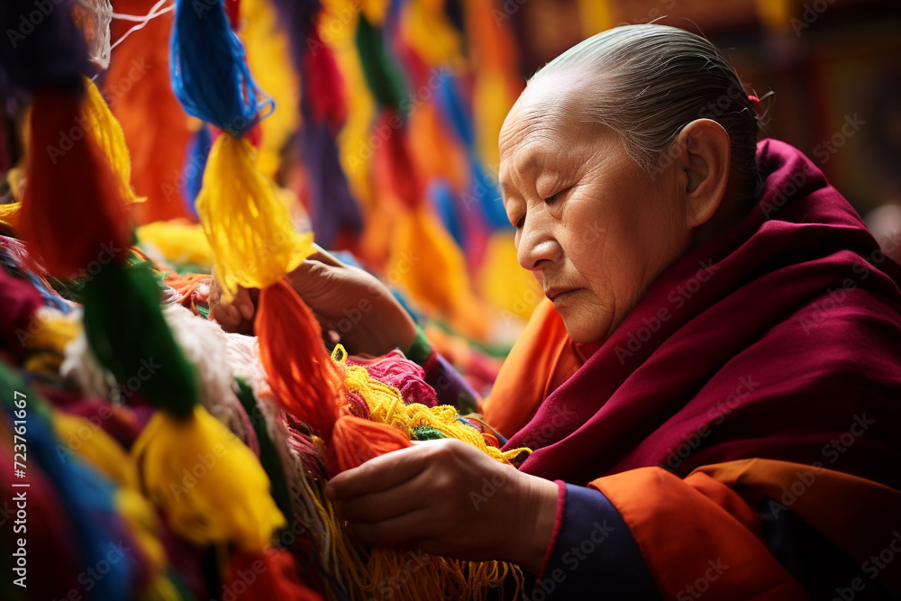 realistics profound unity of breath, weaving through diverse cultures ...