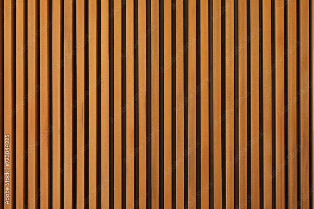 Vertical striped wooden panel texture on corrugated brown vintage ...