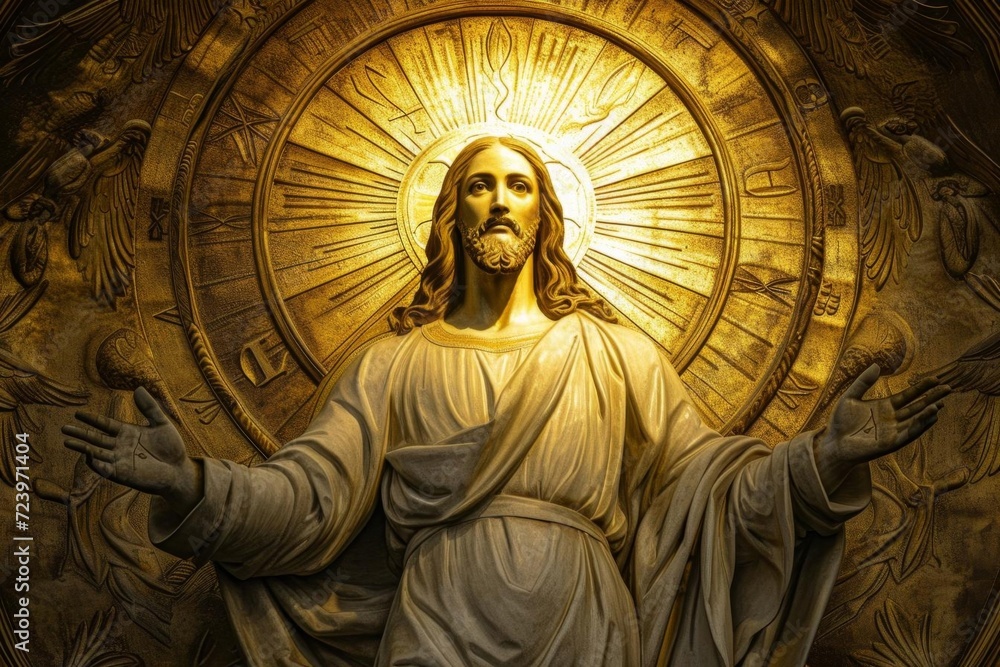 Harmonious representation of jesus as the alpha and omega The beginning ...